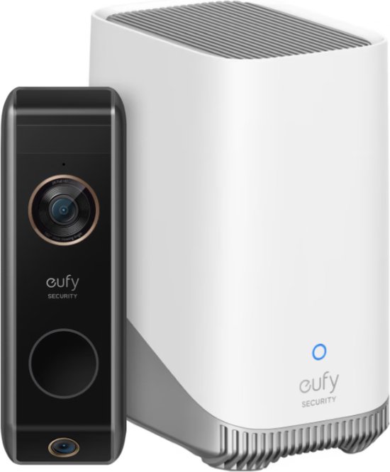eufy Video Doorbell S330 dual Camera (op batterijen) + Homebase 3 ...
