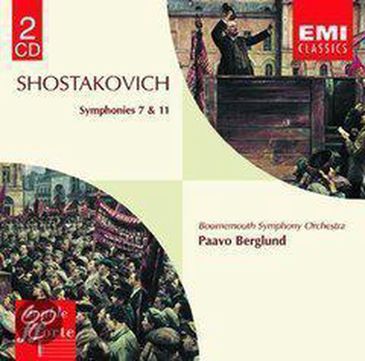 Shostakovich: Symphonies no 7 & 11 / Berglund, Bournemouth, Bournemouth Symphony... | bol.com
