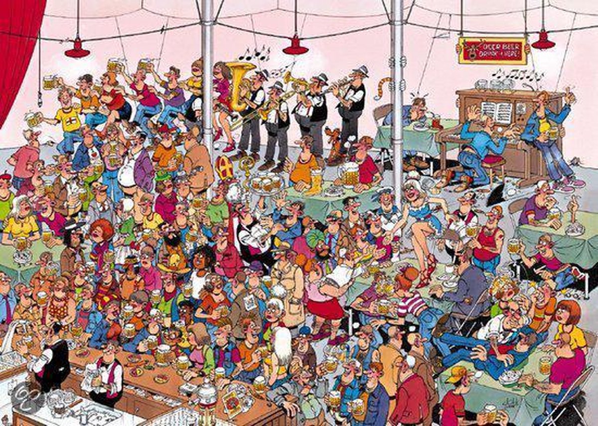 Jan van Haasteren Duits Bierfeest puzzel - 500 stukjes | bol.com