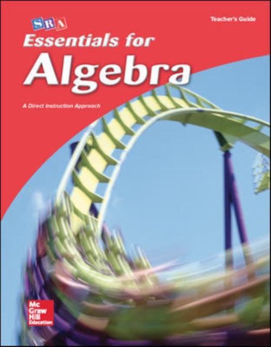 ESSENTIALS FOR ALGEBRA- Essentials for Algebra, Teacher's Guide | 9780076021963 |... | bol.com