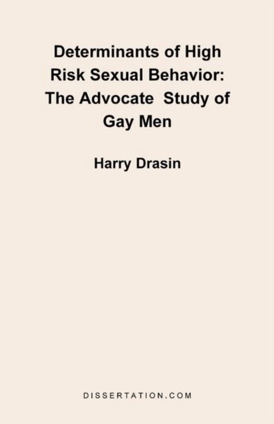 Determinants Of High Risk Sexual Behavior 9781581121148 Harry