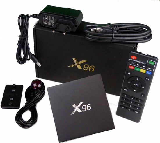 X96 Pro mini Android TV Box Mediaspeler Mediabox Mini PC KODI 2GB 16GB 7.0 | bol
