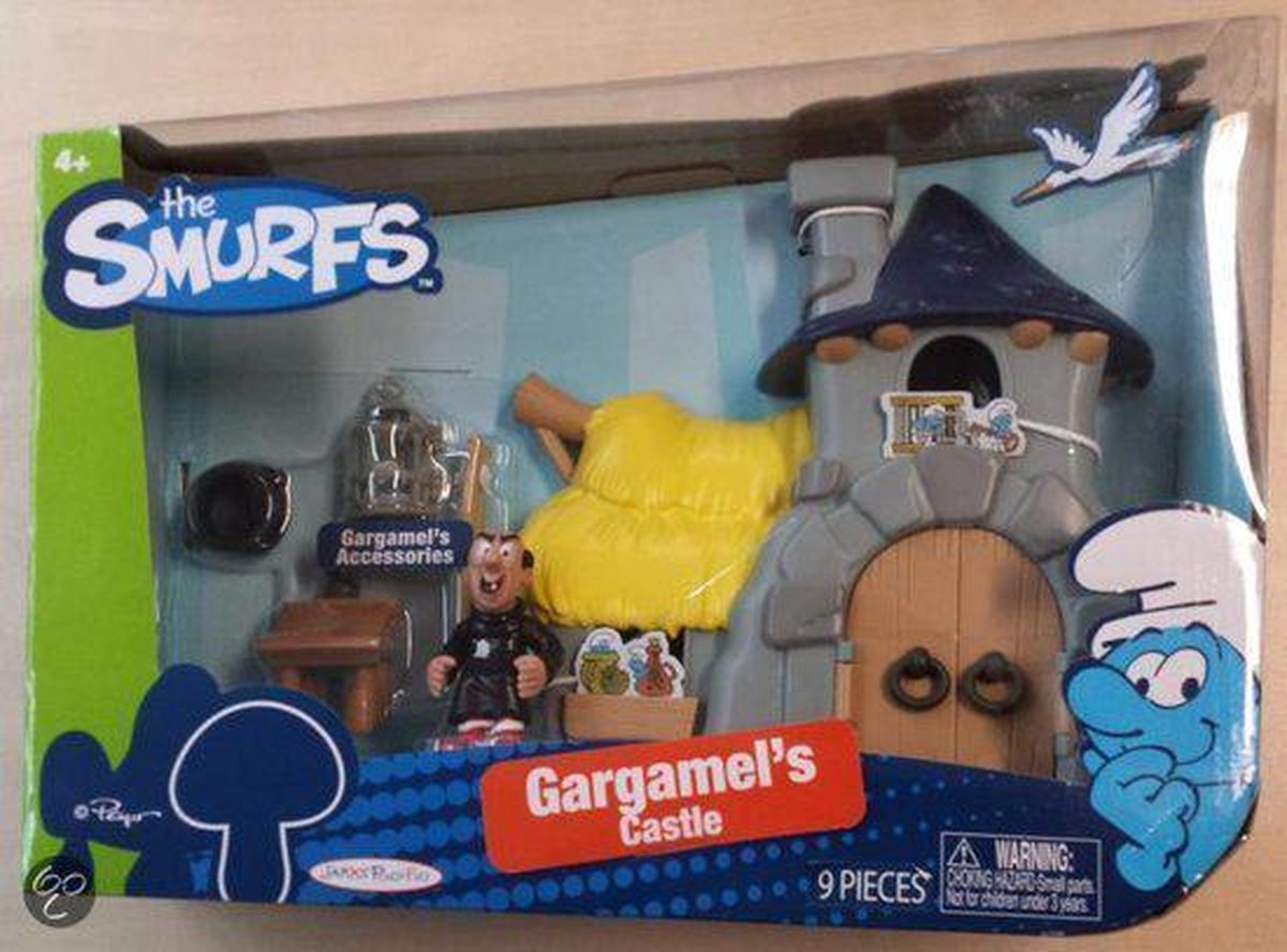 Gargamel's kasteel met Gargamel (eenzijdig) | bol