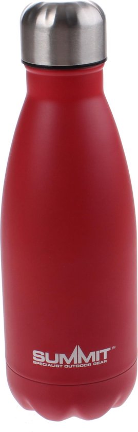 Summit Thermosfles Rood 350 Ml | bol.com