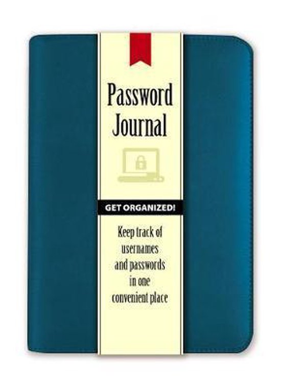 Password Journal: Caribbean Blue, Dover | 9780486825588 | Boeken | bol