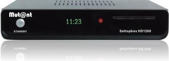 Mutant HD1200 Full HD Enigma 2 Linux Satellite Receiver '' 2DE KANS'' | bol