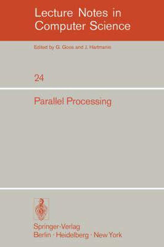Parallel Processing | 9783540071358 | Boeken | bol.com