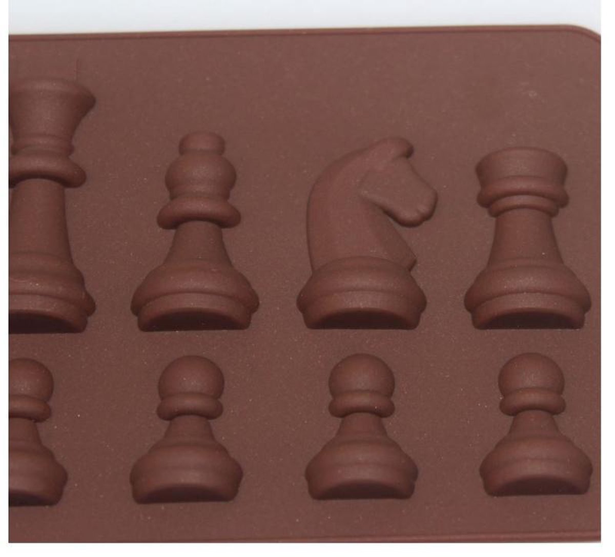 Chocoladevorm schaakstukken - Siliconen chocolade vorm voor schaakspel ...