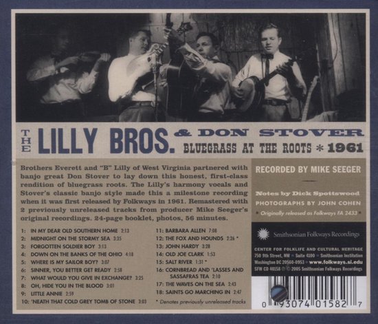 Bluegrass At The Roots, Don Stover | CD (album) | Muziek | bol.com