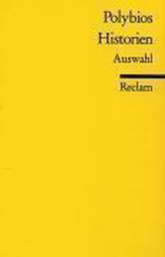 Historien, Polybios | 9783150062104 | Boeken | bol