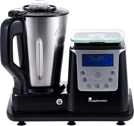 Voedselverwerker Masterpro Multicooker Zwart 600W 1,5 L 850 W | bol