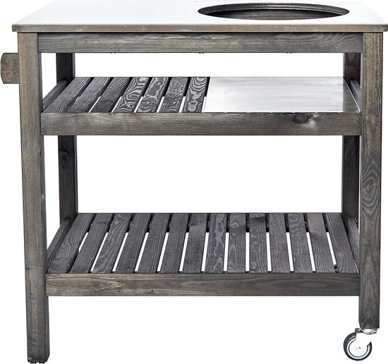 Grill Guru | Table Black Compact | kamado tafel - bbq-zaak.nl