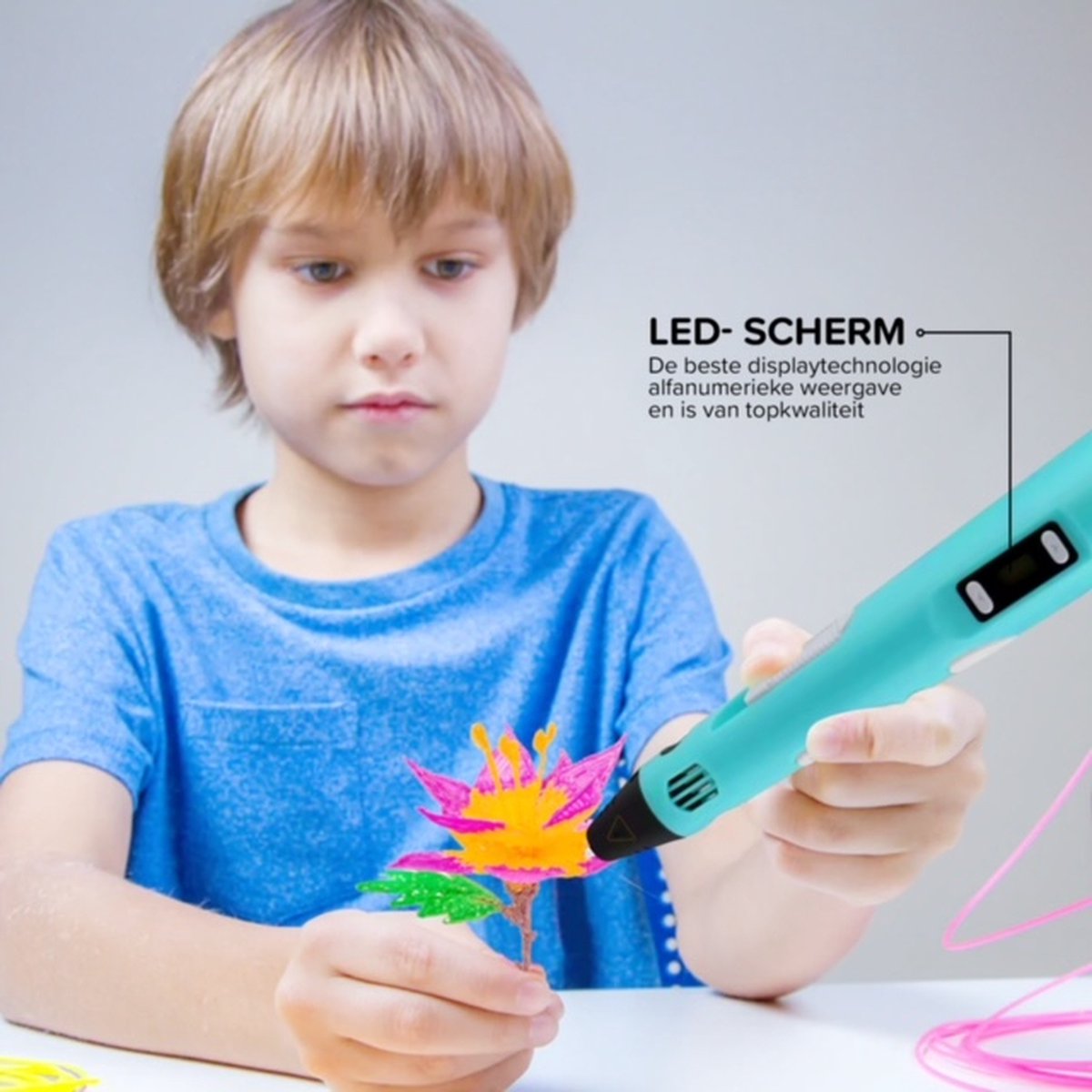 3D Pen XXL set- 3D pen XXL Starterspakket incl 136 meter filament ...