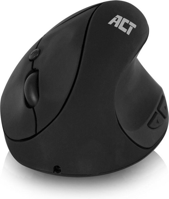 ACT | Muis | Draadloos | Ergonomische | 1600 dpi | zwart | bol.com