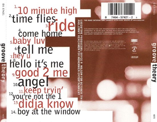 Groove Theory, Groove Theory | CD (album) | Muziek | bol