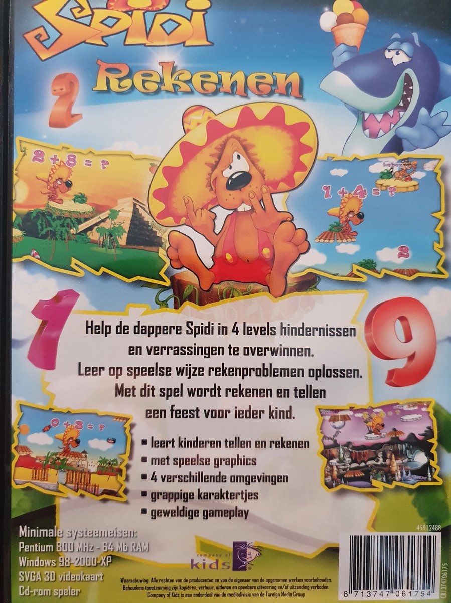 Spidi Rekenen | Games | bol
