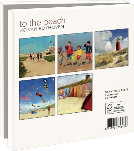 Bekking & Blitz - Wenskaartenmapje - Set wenskaarten - Kunstkaarten - Museumkaarten -... | bol.com