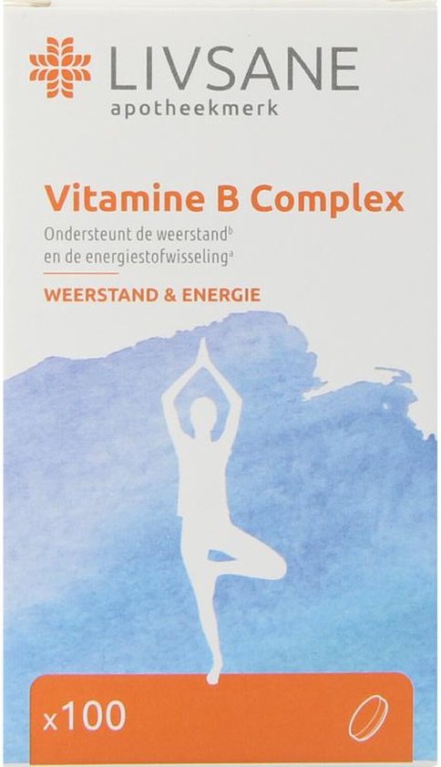 Livsane Vitamine B complex 100tb | bol