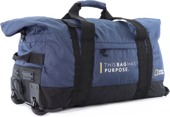 National Geographic Pathway opvouwbare Wiel tas Navy blauw | bol.com