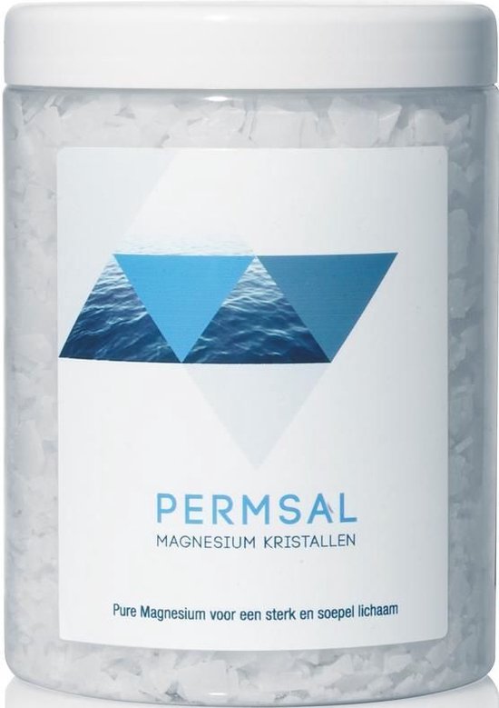 Magnesium vlokken / kristallen Permsal 750gr + 250gr | bol