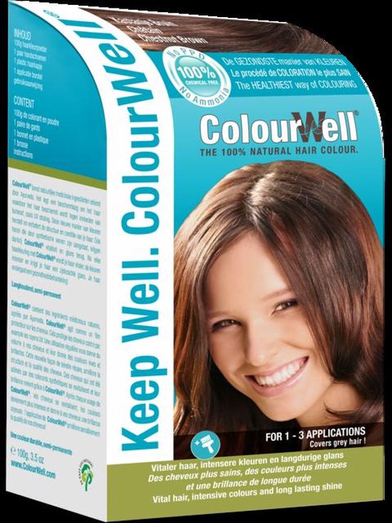 Colourwell Chestnut Brown 100 Gr | bol