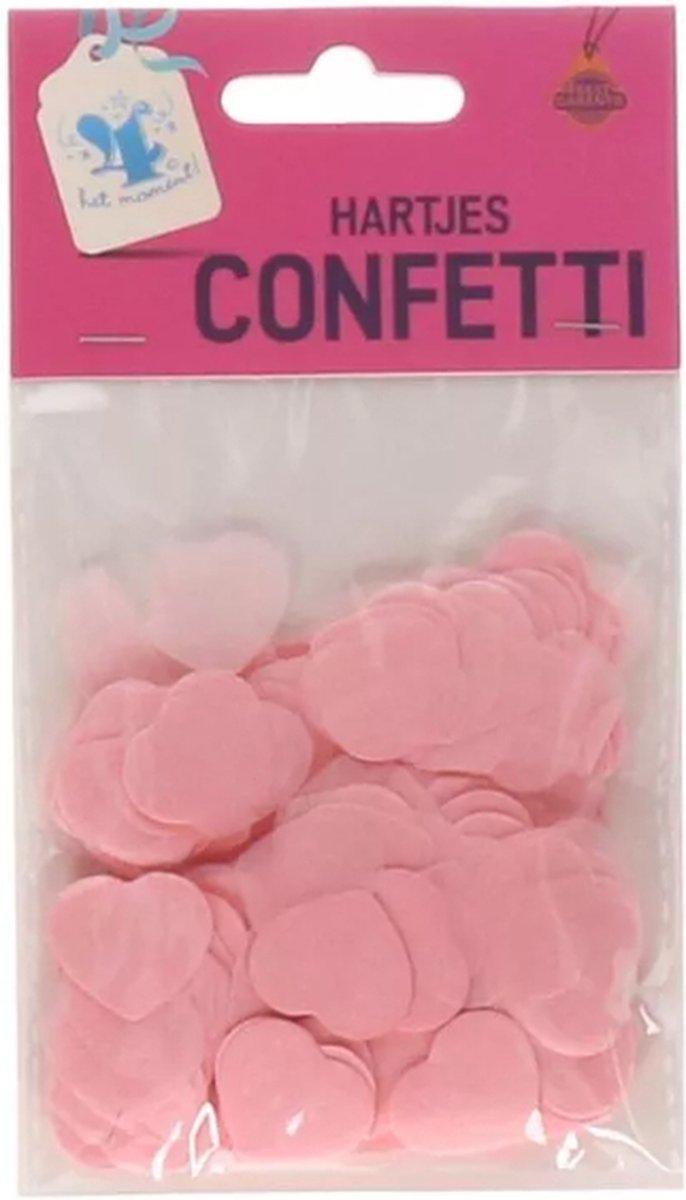 Confetti hartjes Roze - Hartjes/Bruiloft/Valentijn Roze Confetti ...