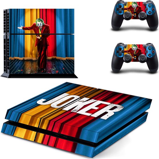 PS4 Skin - Console Skin - Joker - 1 console en 2 controller stickers ...