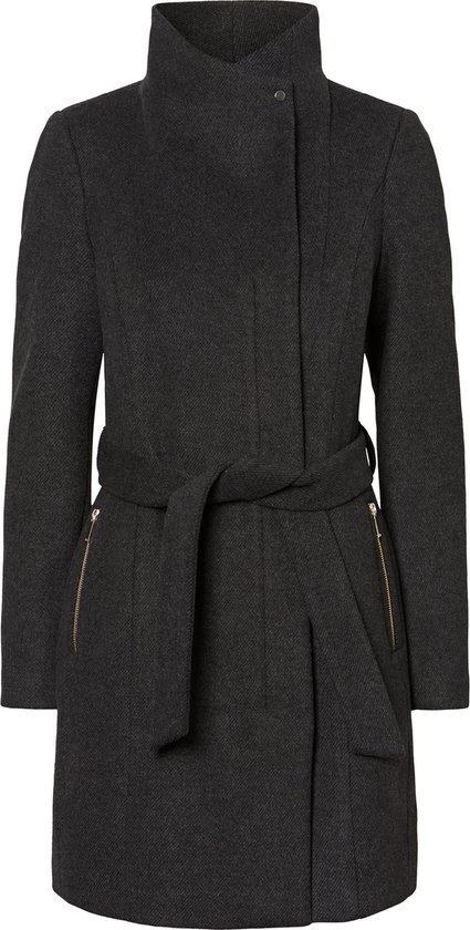 VERO MODA VMTWODOPE BELT 3/4 WOOL JACKET GA NOOS Dames Jas - Maat M ... VERO MODA VMTWODOPE BELT 3/4 WOOL JACKET GA NOOS Dames Jas - Maat M ...