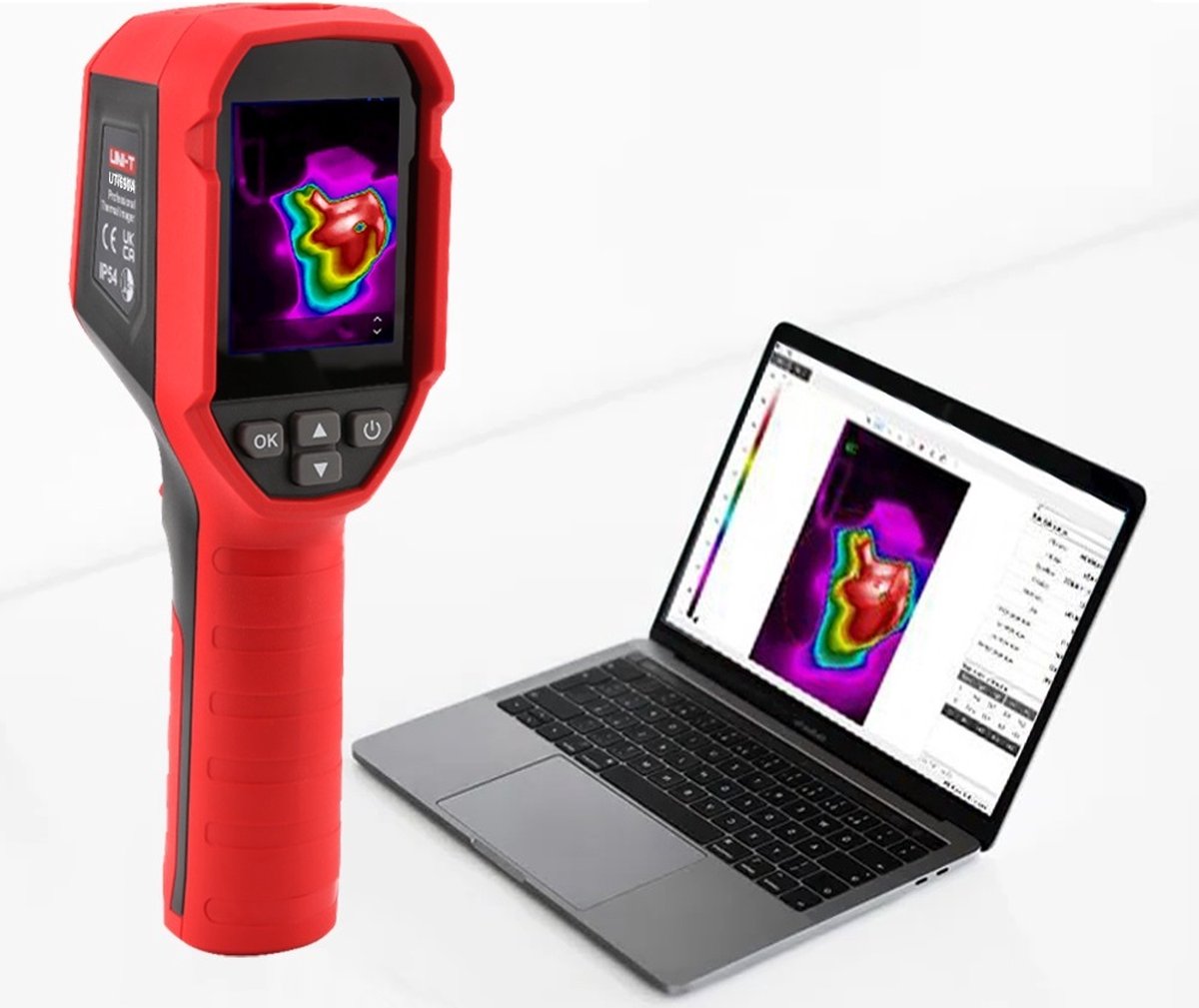 UNI-T UTi690A Infrarood Warmtebeeldcamera - Warmtemeter - Infrarood ...