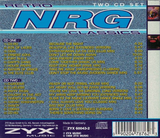 Retro NRG Classics, various artists | CD (album) | Muziek | bol