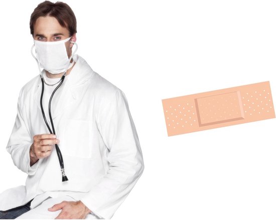 Dokter Zuster Accessoires Set voor Volwassenen - Carnaval | bol