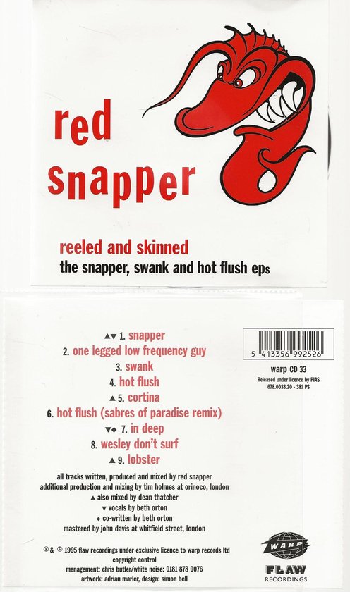 Reeled And Skinned, Red Snapper | CD (album) | Muziek | bol.com