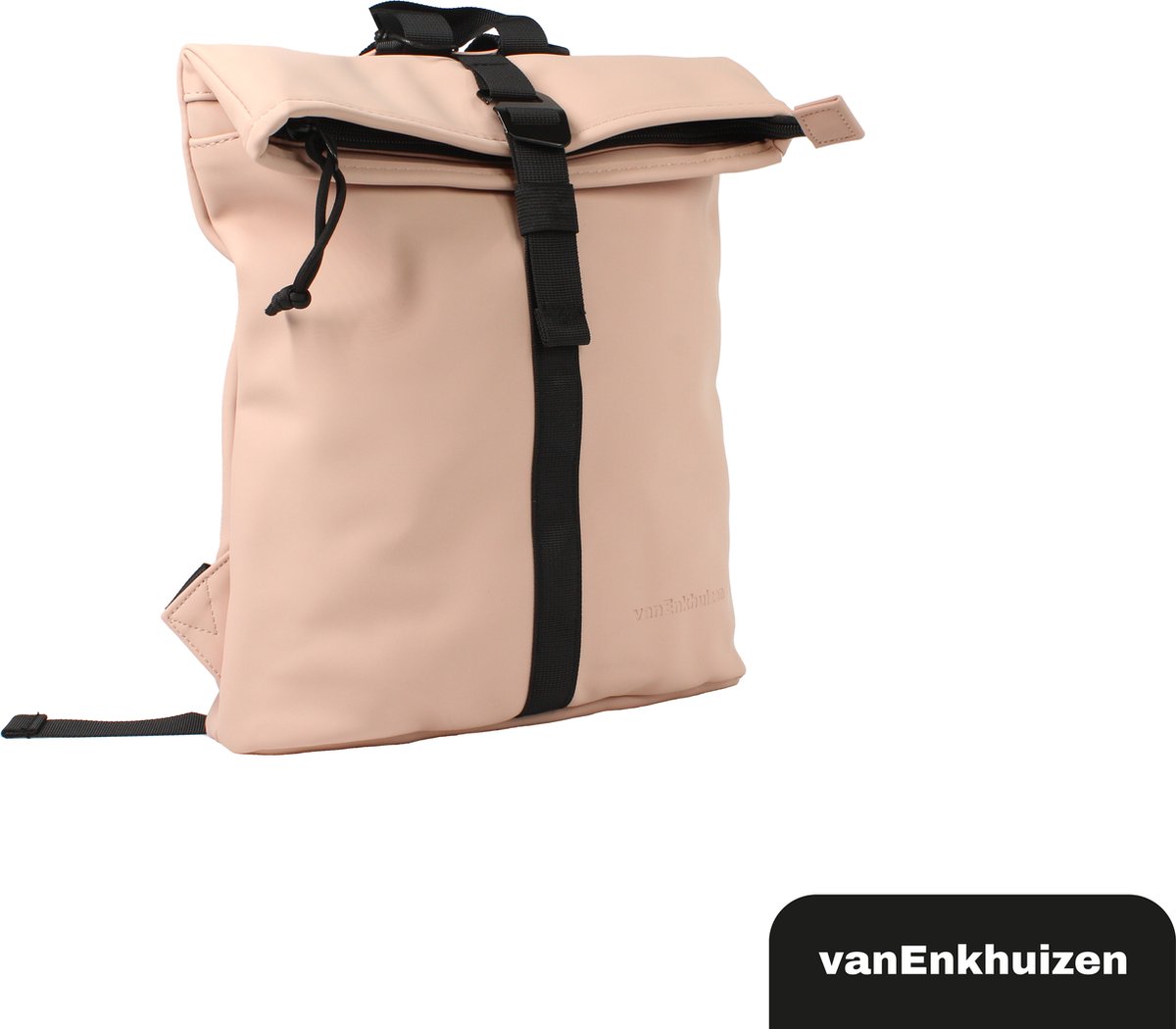 Rugzak Dames - Rolltop Rugzak Meisje - Koelvak - Roze | bol.com