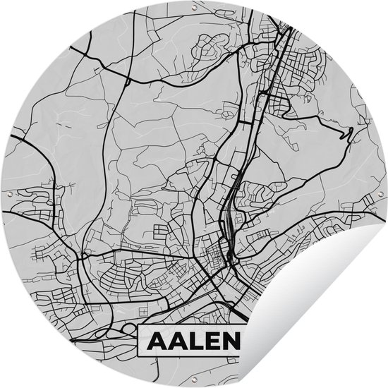 Tuincirkel Aalen - Kaart - Stadskaart - Plattegrond - Duitsland - 60x60 ...