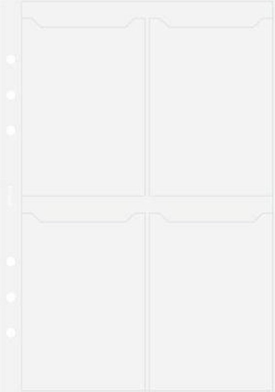 Filofax - vulling A5 - business card houder - transparant | bol