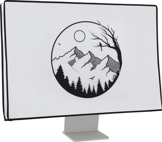 kwmobile hoes voor 31-32" Monitor - beschermhoes voor beeldscherm - 3x3 ...