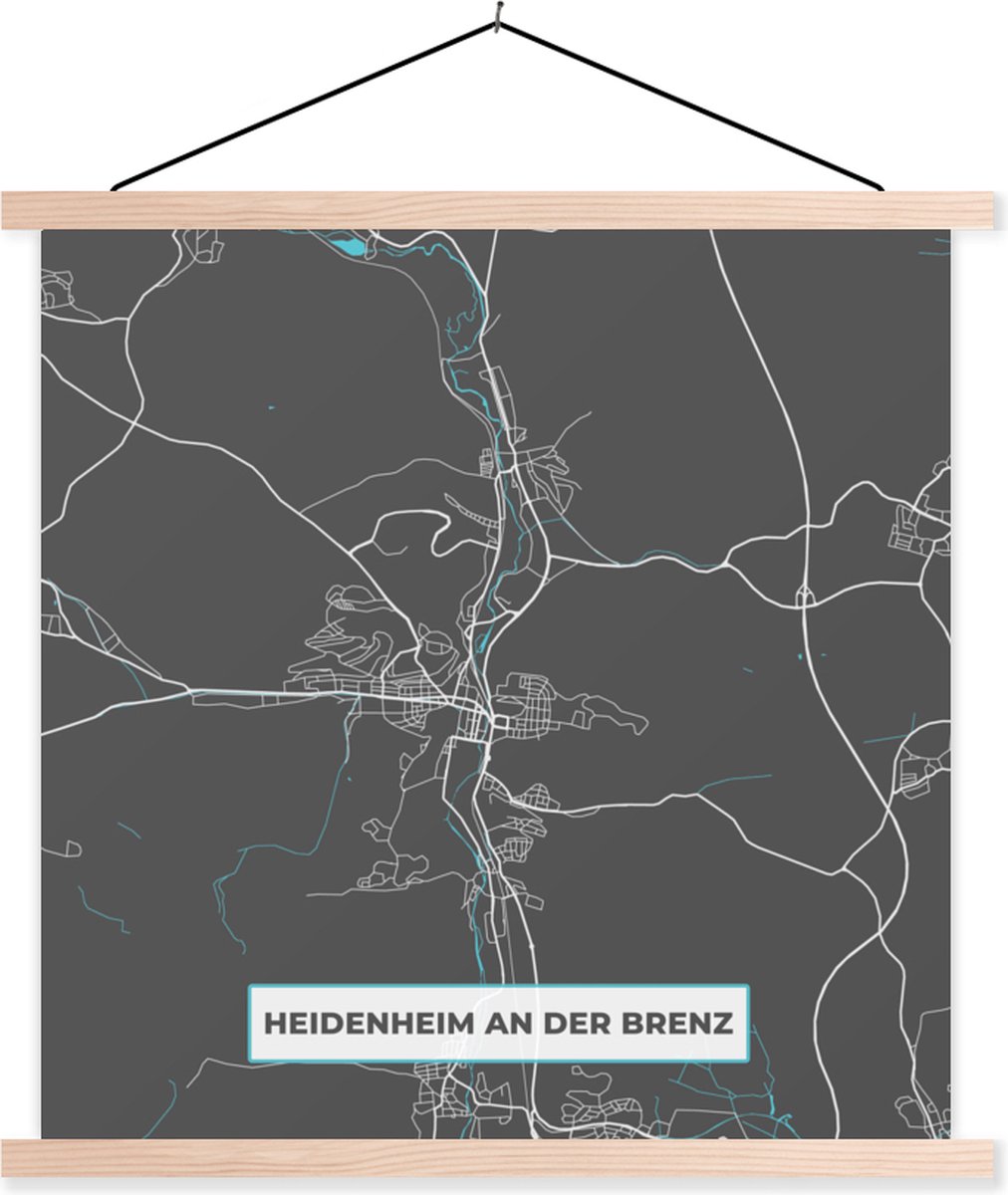 Schoolplaat - Kaart – Plattegrond – Stadskaart – Heidenheim an der ...