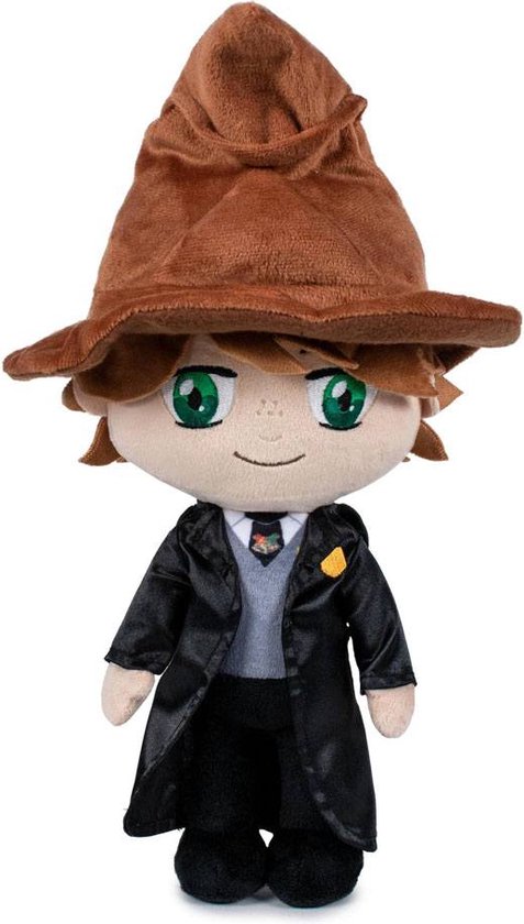 Play by Play Ron met Sorting Hat / Sorteerhoed Soft Knuffel 29cm ...