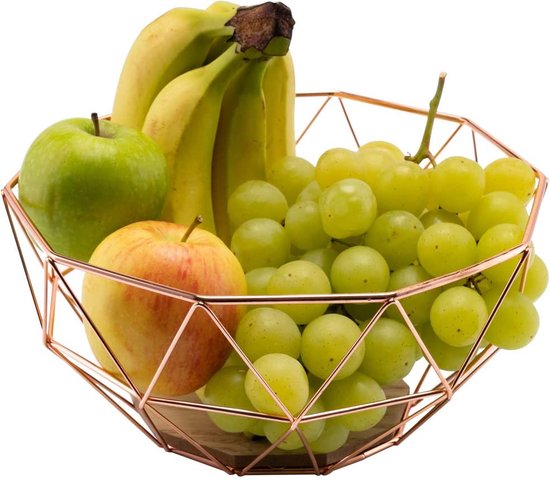 Fruitmand - fruitschaal - fruit etagere - fruitbord | bol.com