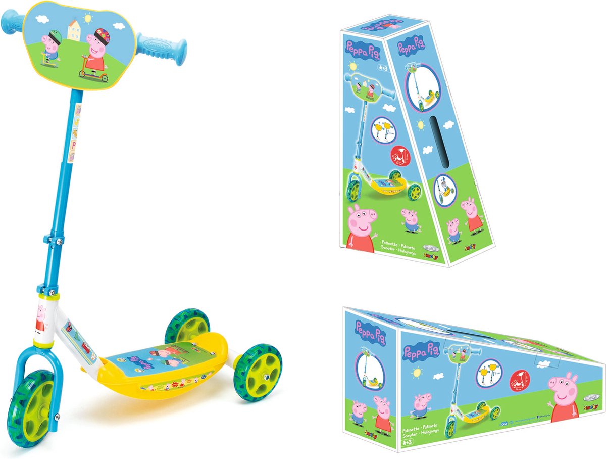 Smoby Peppa Pig Step - Driewieler Step - Vanaf 3 jaar | bol.com