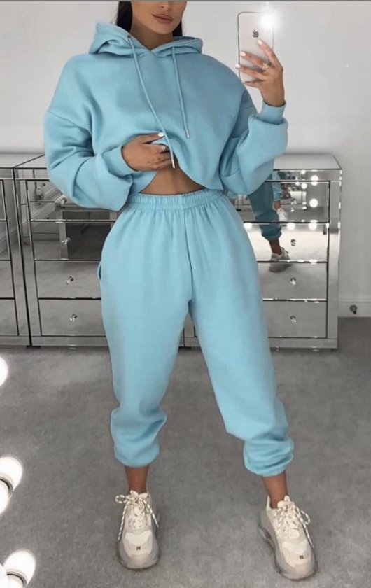 Dames 2-delig pak blauw herfst winter | bol.com