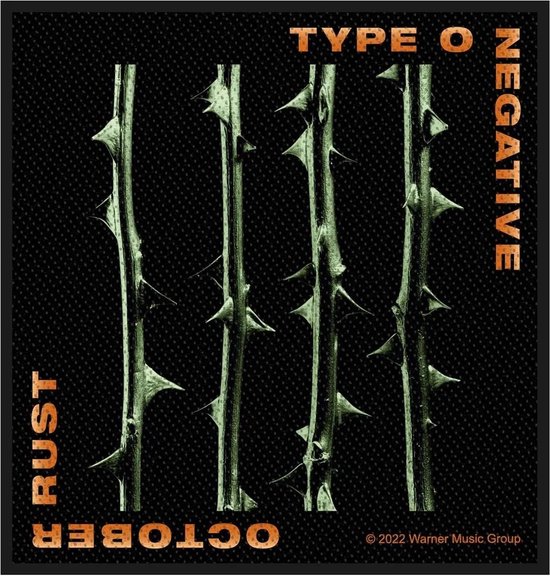 Type O Negative - October Rust Patch - Zwart | bol