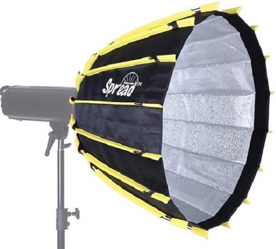 octabox Spread SPB70 70 x 55 cm staal zwart/geel | bol