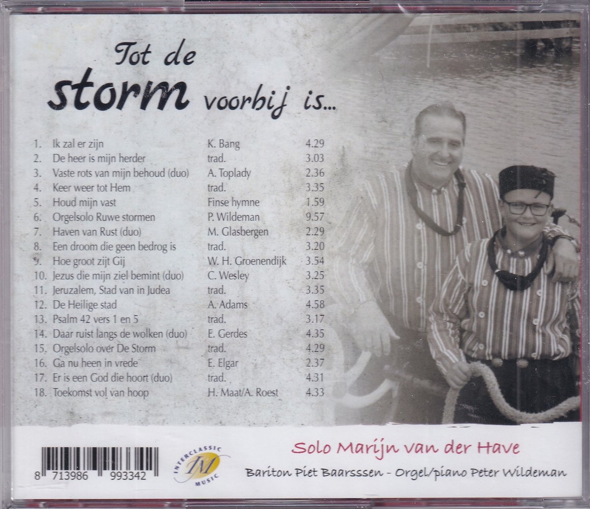Marijn Van Der Have - Tot De Storm Voorbij Is (CD), Piet Baarssen en Peter Wildeman |... | bol.com