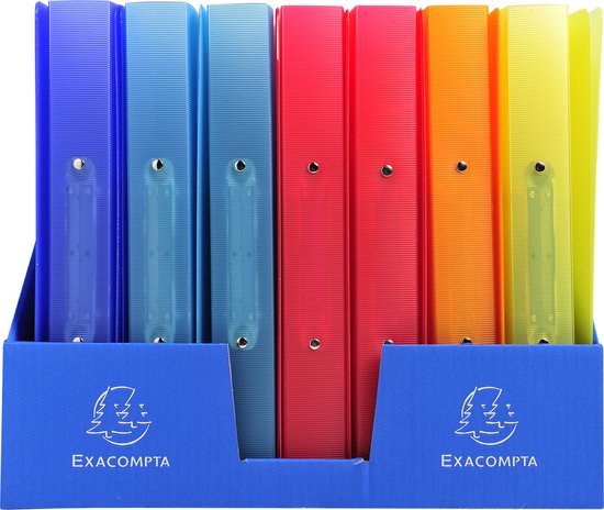 ACROPAQ - 15 x Ringband - 2-rings - A4 (29,7 x 21 cm) - Assorti kleuren ...