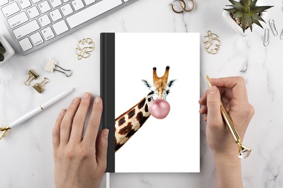 Carnet - Carnet d'écriture - Girafe - Animaux - Chewing-gum - Filles ...