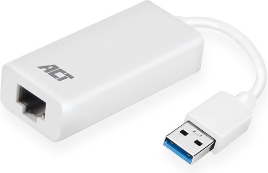ACT USB Ethernet Adapter - USB 3.2 Gen1 - Gigabit LAN-poort - AC4410 | bol