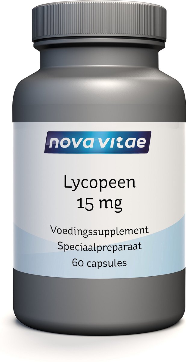 Nova Vitae Lycopeen 15 Mg 60 Capsules