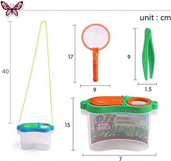Swinn - Insectenkijker - Insecten Speelgoed - Insectenpotje - Insecten ...