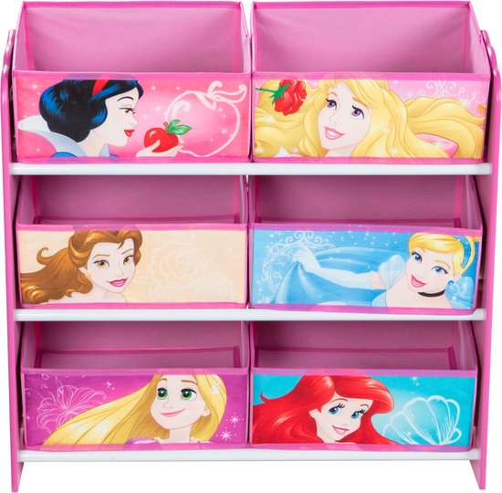 Disney Princess - Kids Toy Storage Unit (471DIY01E) | bol